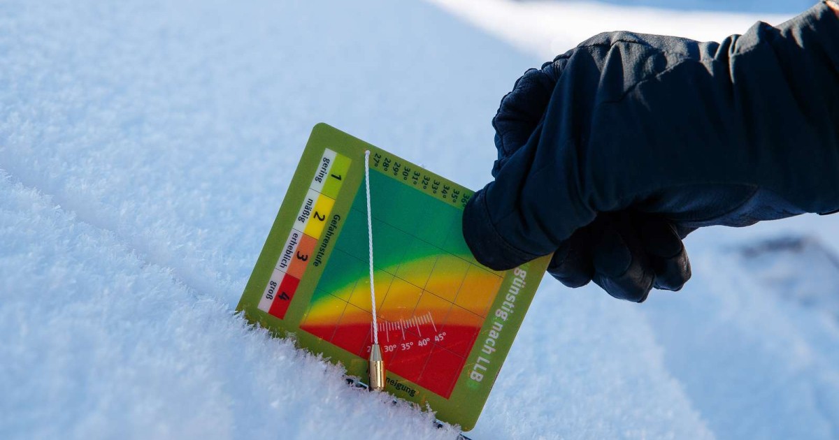 Lawinenrisiko: Wie funktioniert die DAV SnowCard?