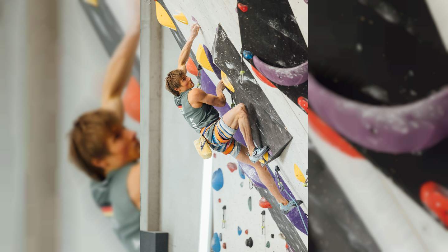 Der deutsche Spitzenkletterer Alex Megos im Porträt