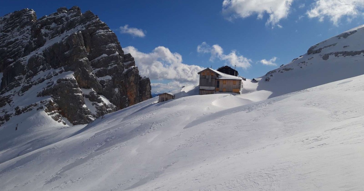 Übernachten im Winterraum
