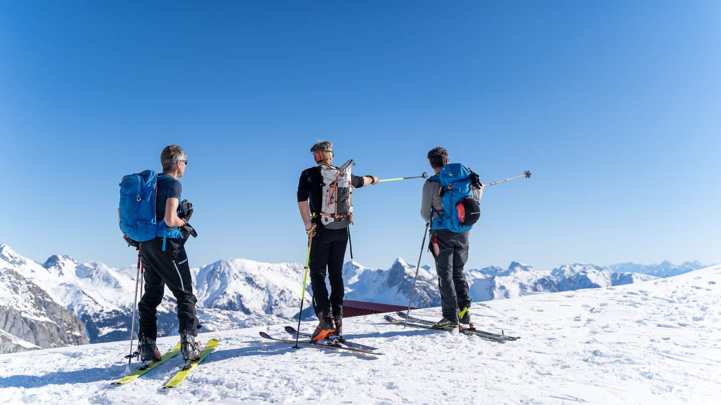 Skitouren in Sappada in den südlichen Karnischen alpen